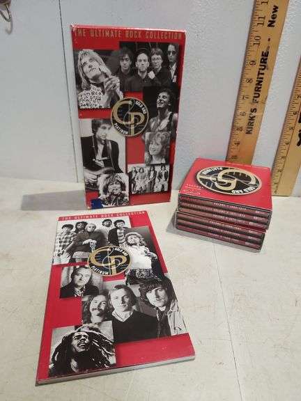 1997 Gold & Platinum The Ultimate Rock Collection 6 Disc & Booklet Set ...