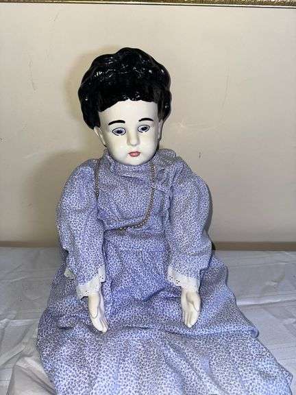 Large Porcelain Doll - Auction Ohio