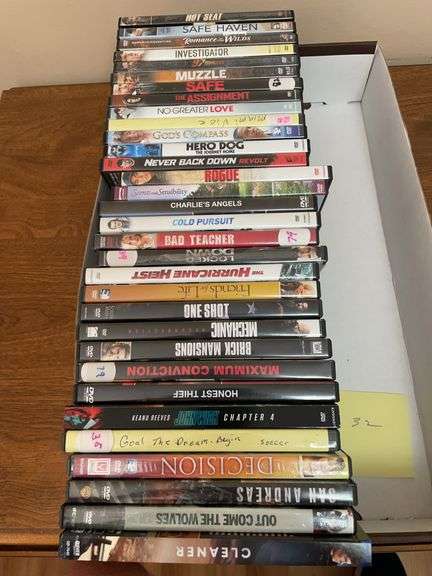 Movie DVDs (32) - Auction Ohio