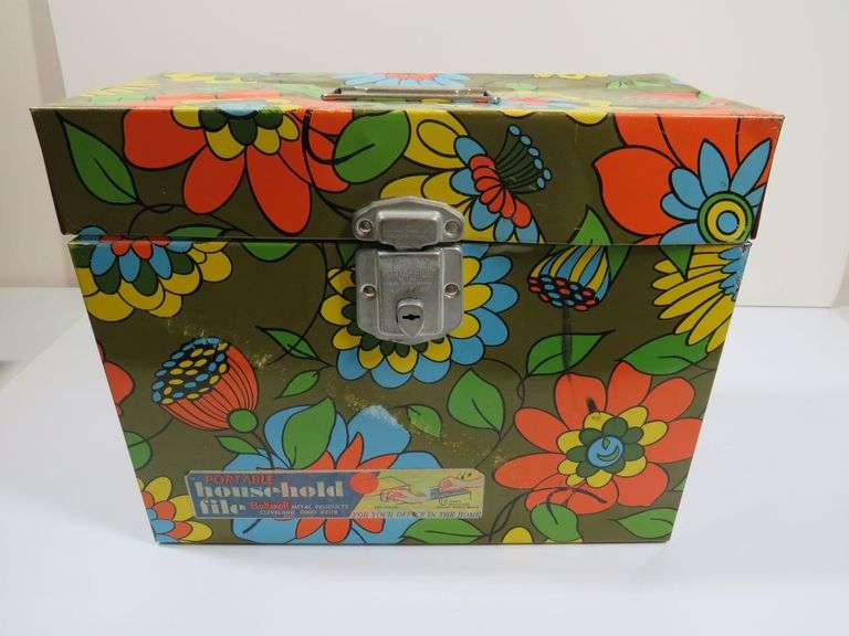 MCM Metal File Box - Auction Ohio