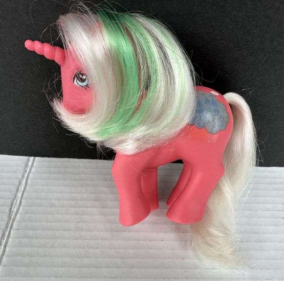 1984 Hasbro 1st Generation My Little Pony Unicorn Cloud Dreamer Magic ...