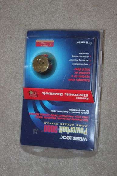 Weiser Electronic Lock - Auction Ohio