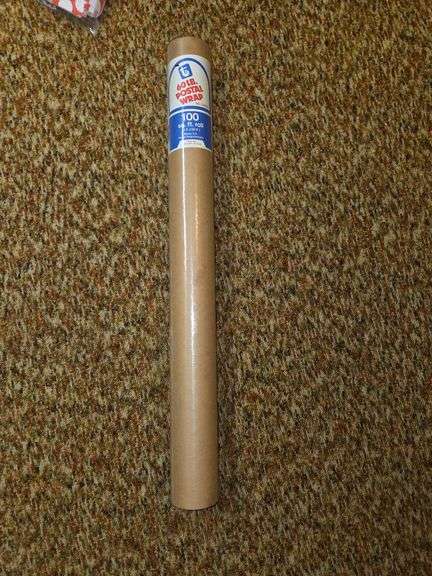 A hundred square foot roll postal paper - Auction Ohio