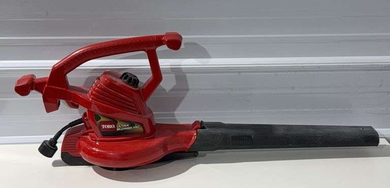 Toro Ultra Electric Handheld Leaf Blower/Vacuum - Auction Ohio