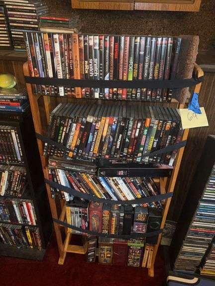 Various DVDs and Stand - Auction Ohio