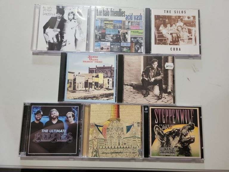 Assorted Cds The Ultimate Bee Gees,Steppenwolf, Adam Torres, Richard ...