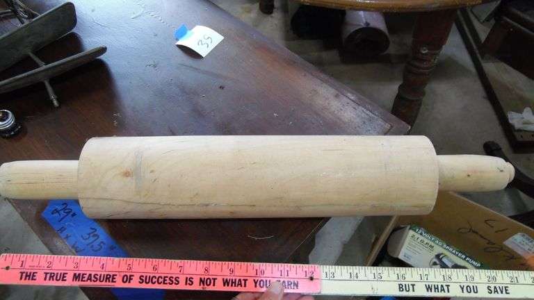 Heavy duty rolling pin. - Auction Ohio