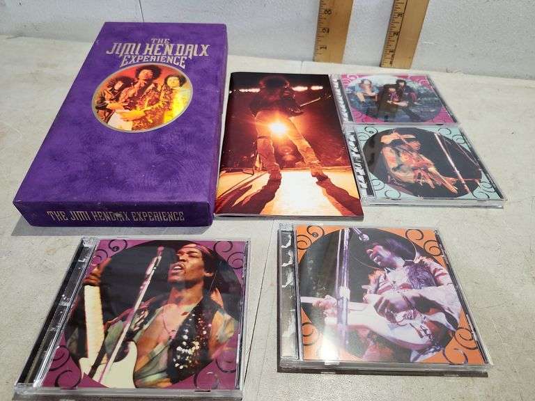 2000 The Jimi Hendrix Experience 4 Disc & Booklet Set - Auction Ohio