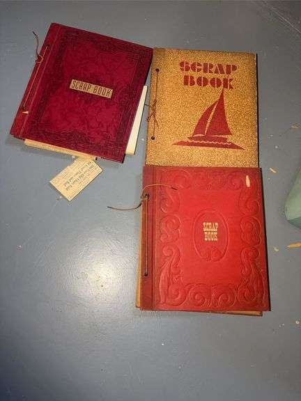 Nine Scrapbooks - Auction Ohio