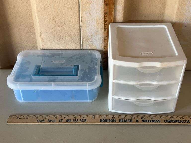 2 Sterilite Storage Boxes - Auction Ohio