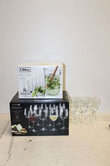 Libbey Glassware Set - Auction Ohio