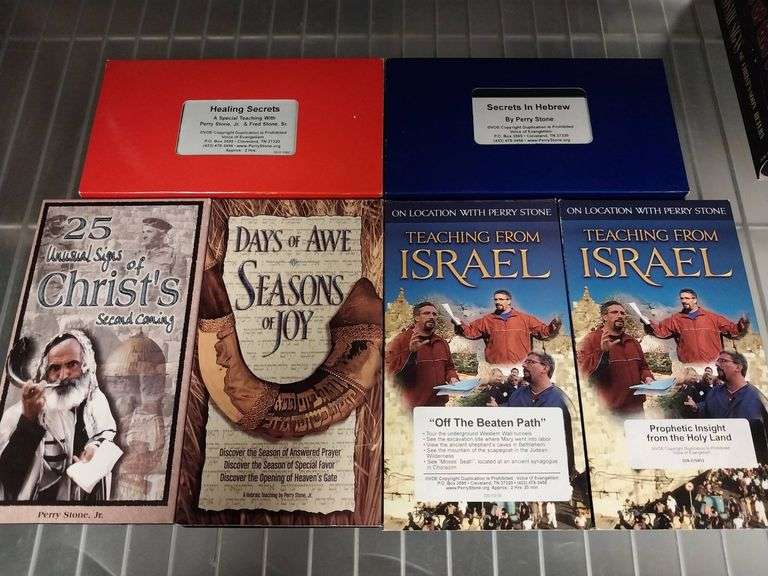 Christian Teaching Materials by Perry Stone - Auction Ohio