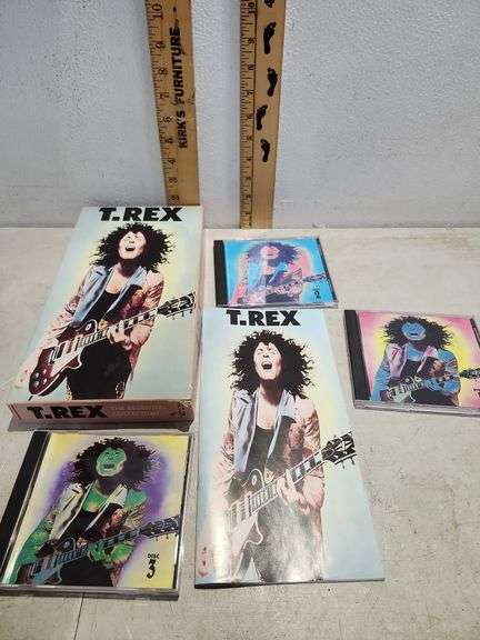 1991 T-Rex The Essential Collection 3 Disc Set & Booklet - Auction Ohio