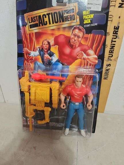 1993 Last Action Hero Heat Packin' Jack Stunt Figure - Auction Ohio