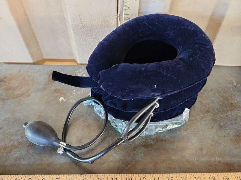 New Cervical Traction Unit, Head-Neck-Spine Inflatable - Auction Ohio