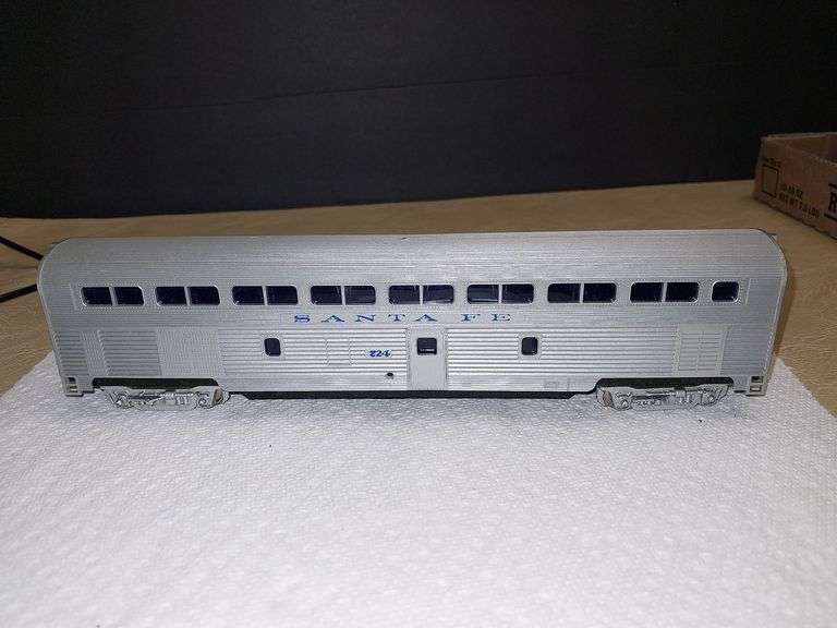Vintage Santa Fe Silver Passenger Car – Made in West Germany - Auction Ohio