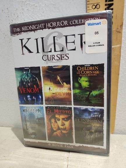 The Midnight Horror Collection Killer Curses 6 Movie Set Sealed In ...