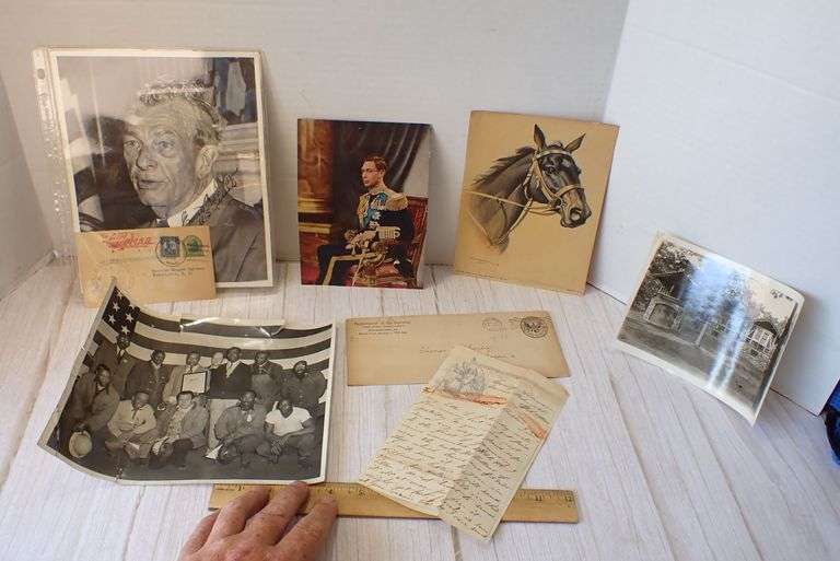 Historical Ephemera Including Autographed, Photographic, and ...