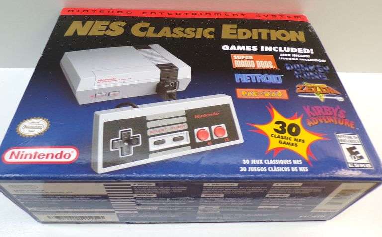 New Nintendo Entertainment System NES Classic Edition Electronic Game ...