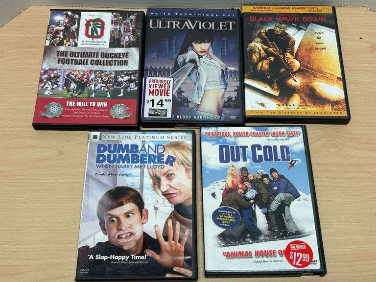 5 DVD Movies – The Ultimate Buckeye Football Collection, Ultraviolet ...
