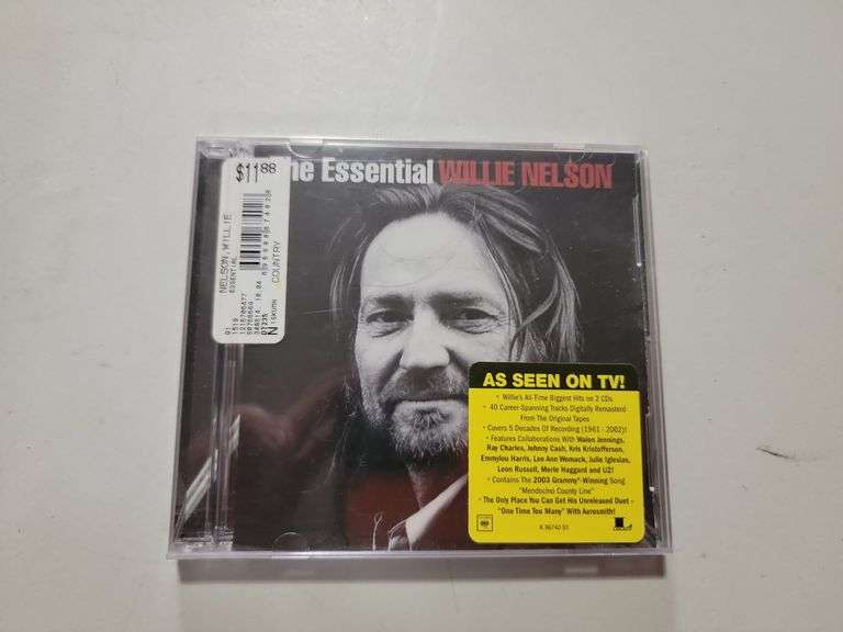 Willie Nelson The Essential Never Opened - Auction Ohio