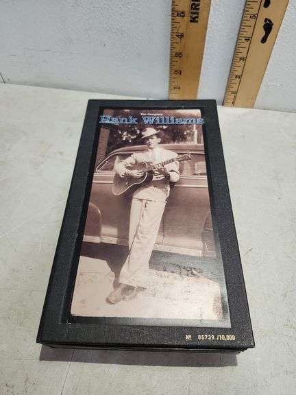 1998 The Complete Hank Williams 10 Disc, 8 Postcards, & Book Set ...