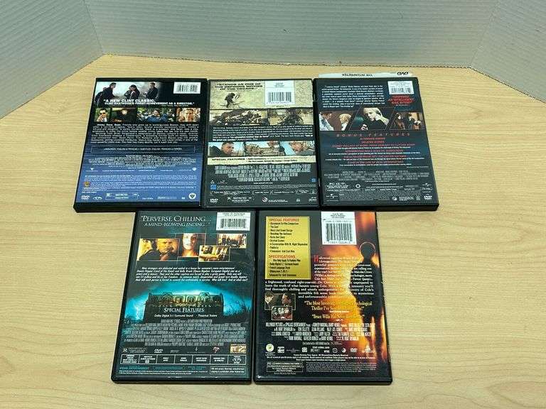 DVD Movie Collection – 5 Titles (See Description for Titles.) - Auction ...