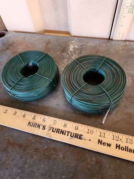 2 New Rolls Grip Rite Coated Wire - Auction Ohio