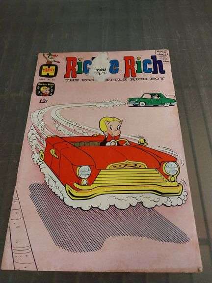 Richie Rich Comic No. 56, April 1966, Harvey Comics - Auction Ohio