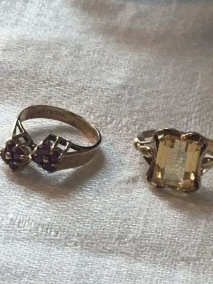 10k gold rings. - Auction Ohio