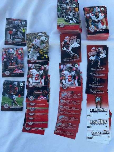 Lot of over 150 Ohio State buckeye ONIT cards. - Auction Ohio