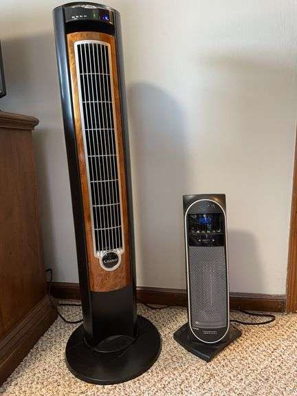 Lasso skinny floor fan w remote - Auction Ohio