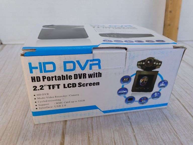 WINDSHIELD MOUNTED – HD Portable DVR with 2.2′ TFT LCD Screen - Auction ...