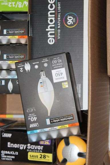 Boxed Light Bulbs - Auction Ohio