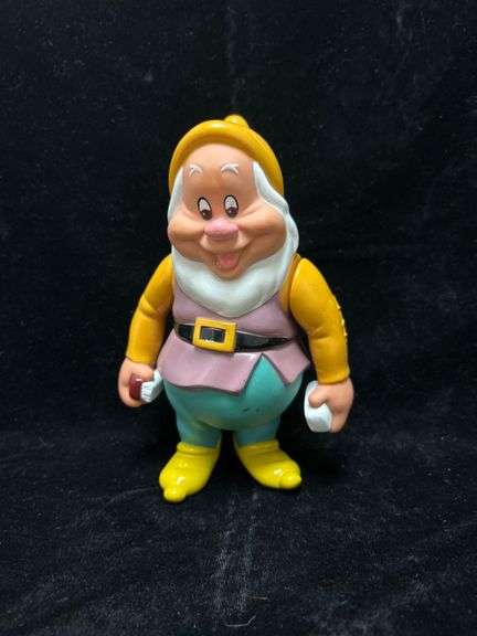 Disney Thailand Figurine of Happy Dwarf from Snow White, Approx. 6 ...