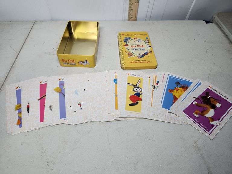 2003 A Little Golden Book My First Go Fish Card Game 60th Anniversary ...