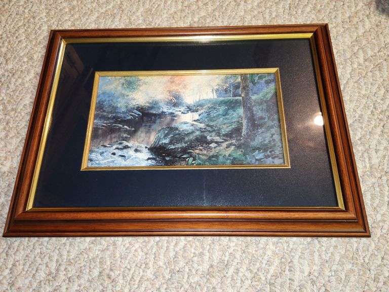 Mitchell Tolle Framed Print 19"X14" - Auction Ohio