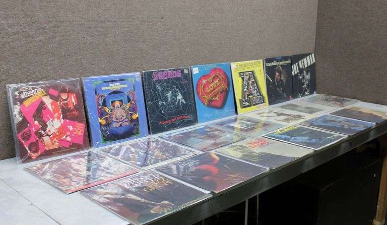 20 Assorted Vinyl Records Featuring Jazz, Funk, and Rock Albums ...