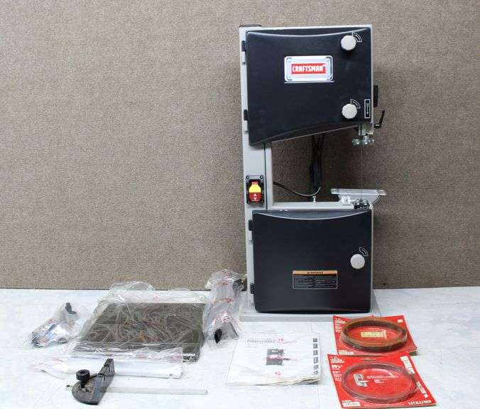 Craftsman 10-Inch Band Saw with Accessories, Model 124.21400 - Auction Ohio