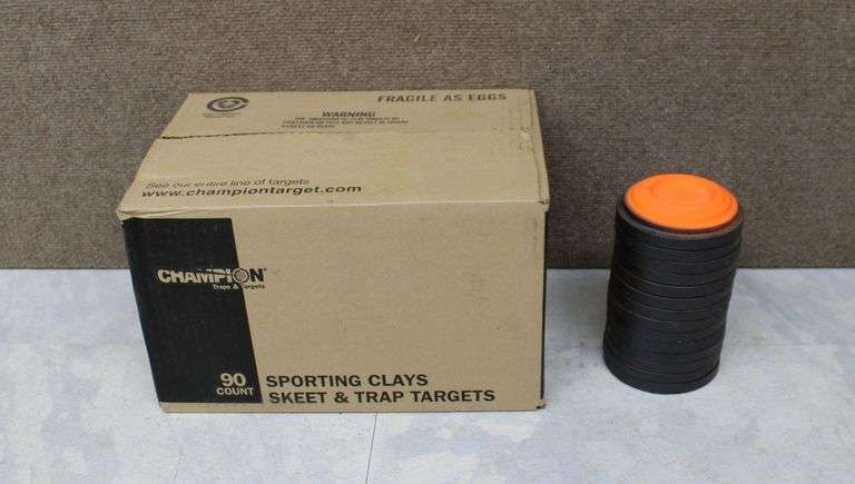 Champion Sporting Clays Skeet & Trap Targets, 90 Count with Additional ...