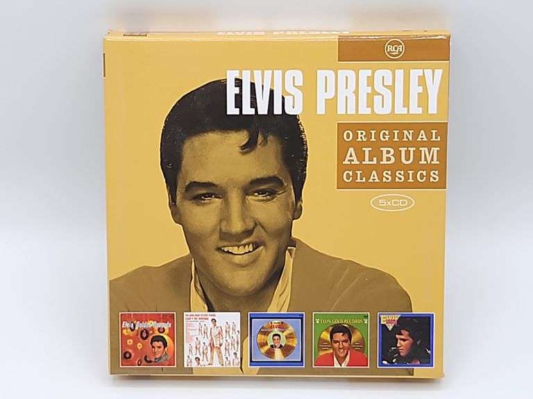 2011 Elvis Presley Original Album Classics 5-Disc Set - Auction Ohio