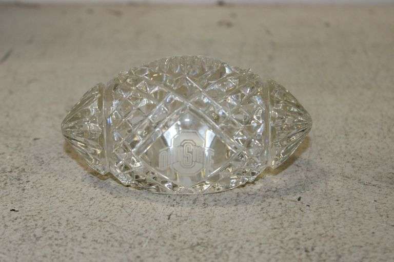 Waterford Ohio State Paperweight - Auction Ohio