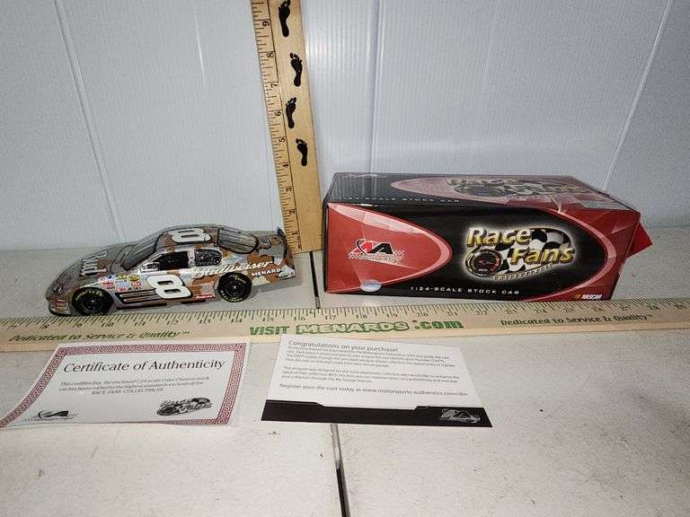 1:24 Scale Dale Earnhardt Jr. #8 Budweiser Camo/American Heros 2007 ...