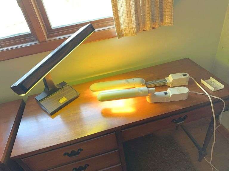 Desk lamp + craft/work lights - Auction Ohio