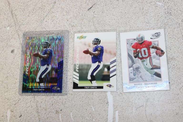 Troy Smith Cards - Auction Ohio