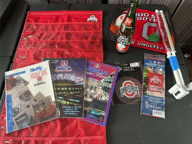 Collection of Ohio State buckeye items - Auction Ohio