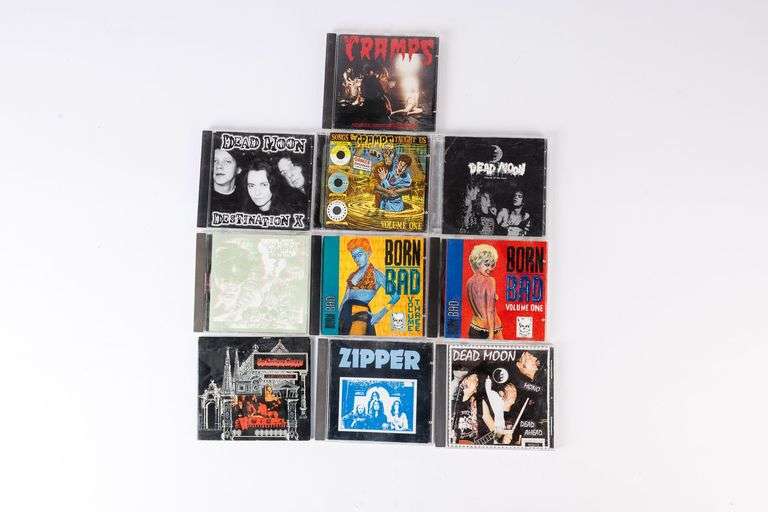 Punk Rock CDs including Dead Moon and The Cramps - Auction Ohio