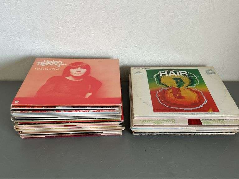 50 Vinyl Records Featuring Various Artists and Genres - Auction Ohio