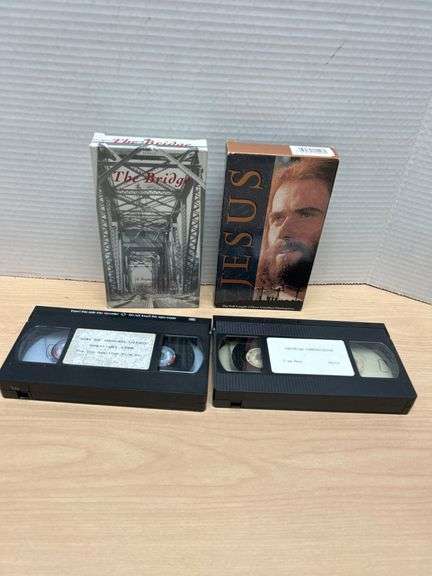 4 Religious VHS Tapes, Including ‘The Bridge,’ ‘Jesus,’ and Two Others ...