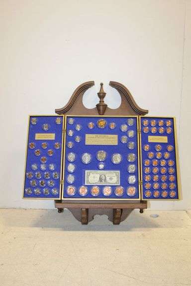 U.S. Coin Currency Display - Auction Ohio